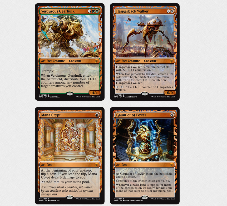 Wizards Announces New Masterpiece Series Beginning With Kaladesh Inventions