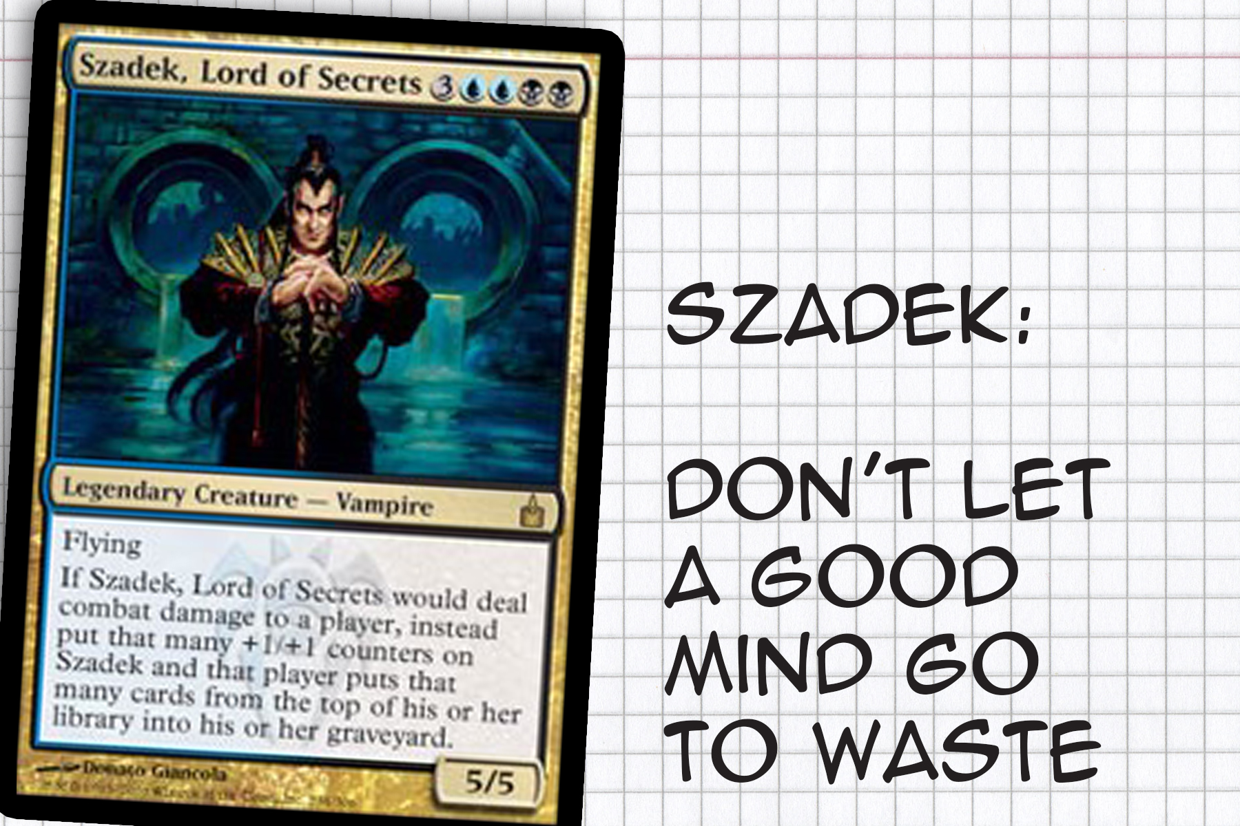 Szadek Wastes Minds