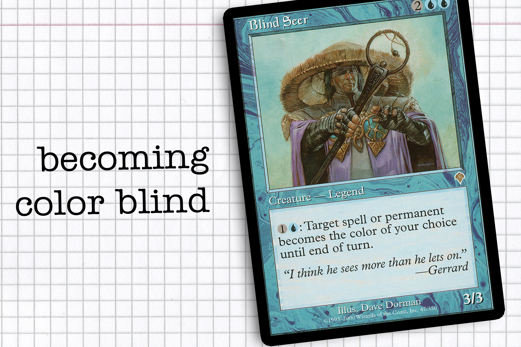 Becoming Color Blind