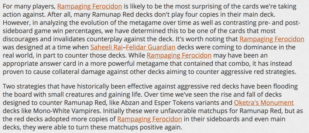 Should Goblin Chainwhirler Have Been Banned Before Dominaria Was Released?