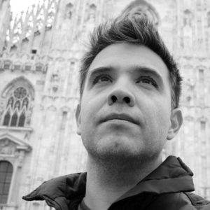 Vintage Artist Constructed—Randy Gallegos Mono-Blue - Hipsters of the ...