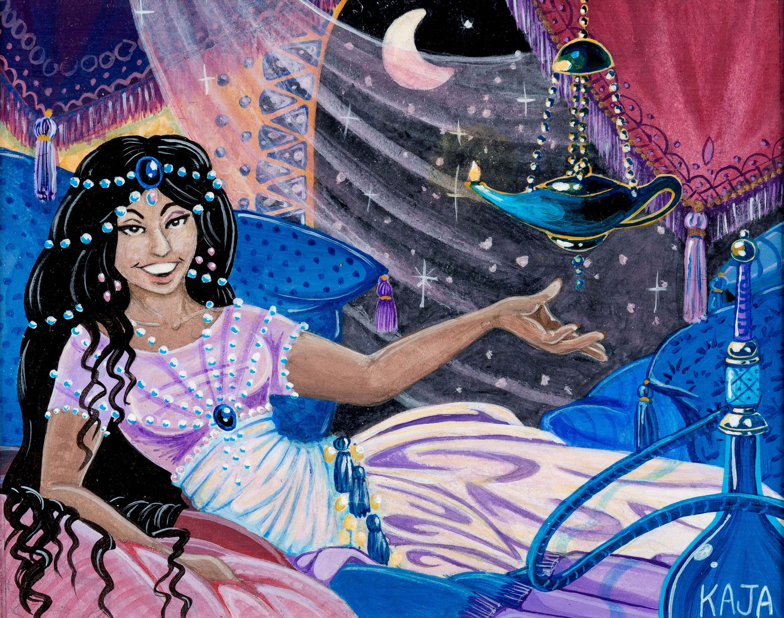 Original Painting For Shahrazad Sells For $72,000