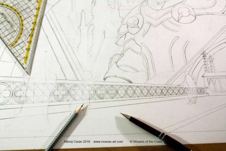 Gate Colossus by Milivoj Ceran from Ravnica Allegiance sells for $2,450