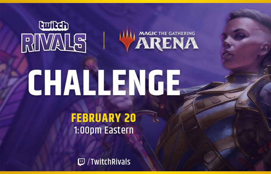 Twitch Rivals Will Host Another $10k MTG Arena Tournament on 2/20