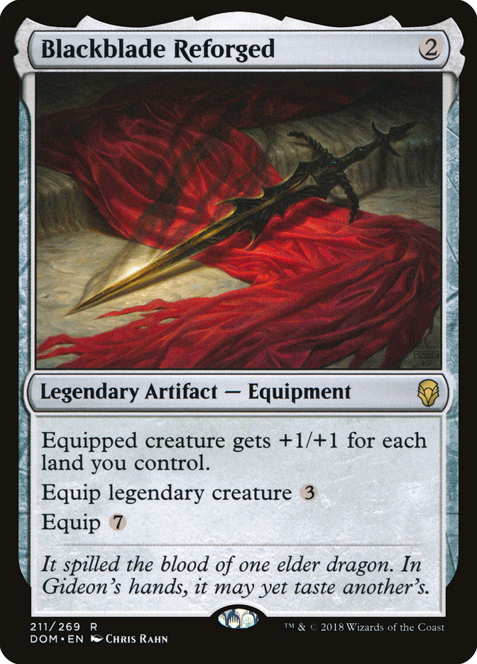 Richard Kane Ferguson’s Painting for Blackblade Reforged Sells for $8,000