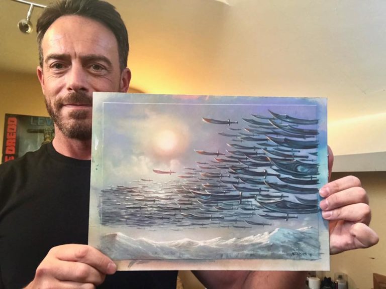 Art for Wall of One Thousand Cuts and Aria of Flame by Greg Staples ...