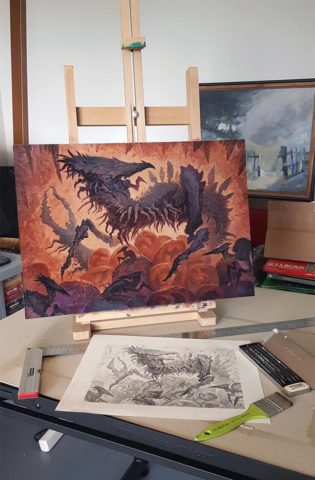 Painting for the First Sliver Sells for $12,500