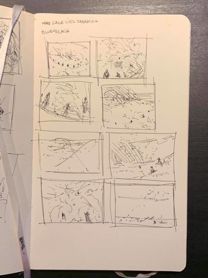 Marit Lage’s Slumber by Randy Vargas Sells for $4,400