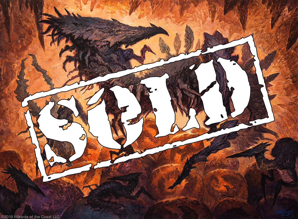 Painting for the First Sliver Sells for $12,500