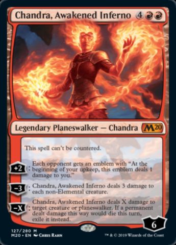 Chris Rahn’s Chandra, Awakened Inferno Sells for $28,600