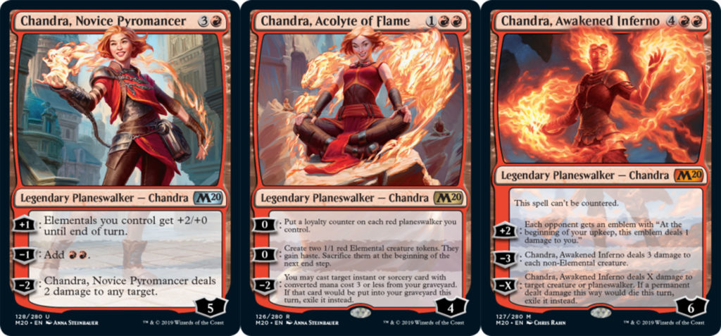 Chandra Will be the Focus of Core Set 2020 and Have 4 New Planeswalker Cards Tied to the Set