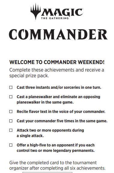 Where Does Commander Go From Here?