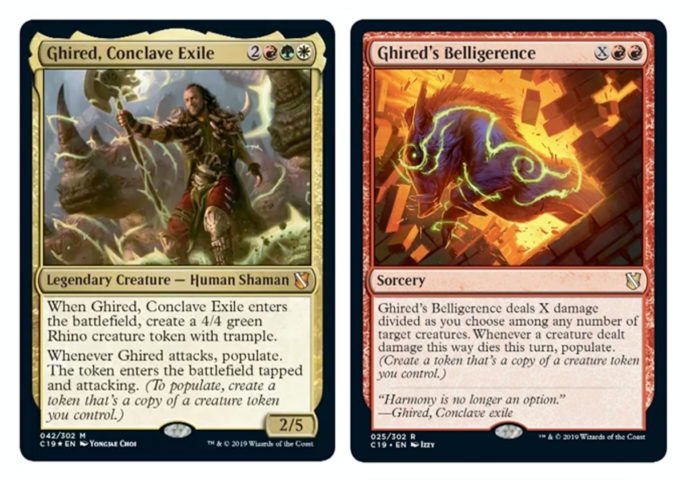 All 4 Commanders from Commander 2019 Revealed at Gencon