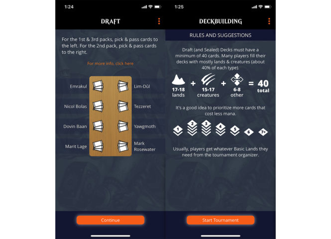 MTG Companion Mobile App First Impressions: A Good Start
