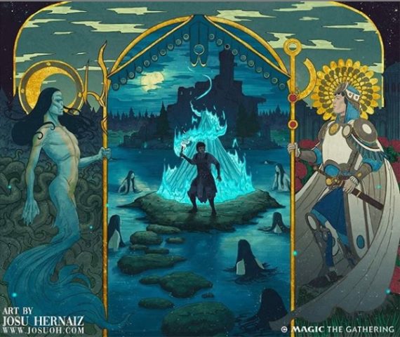 Throne of Eldraine Grand Art Tour, Volume 2 — Showcase Frames