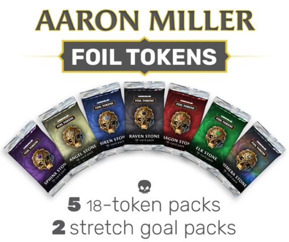 Aaron Miller Launches Kickstarter for Foil Token Packs