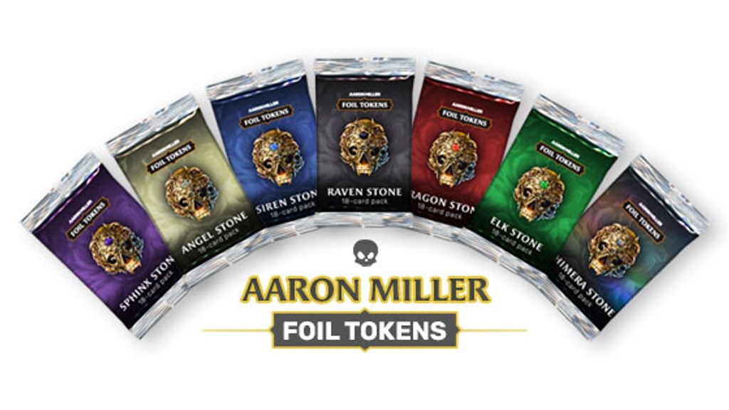 Aaron Miller Launches Kickstarter for Foil Token Packs