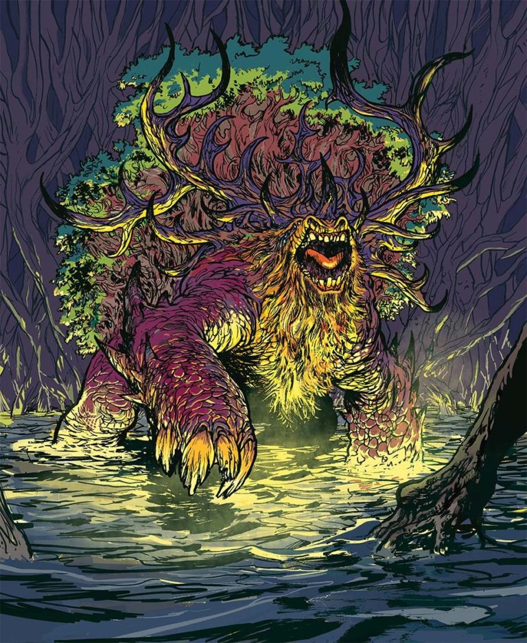 Four Daniel Warren Johnson Ink Originals Sell for $3,750