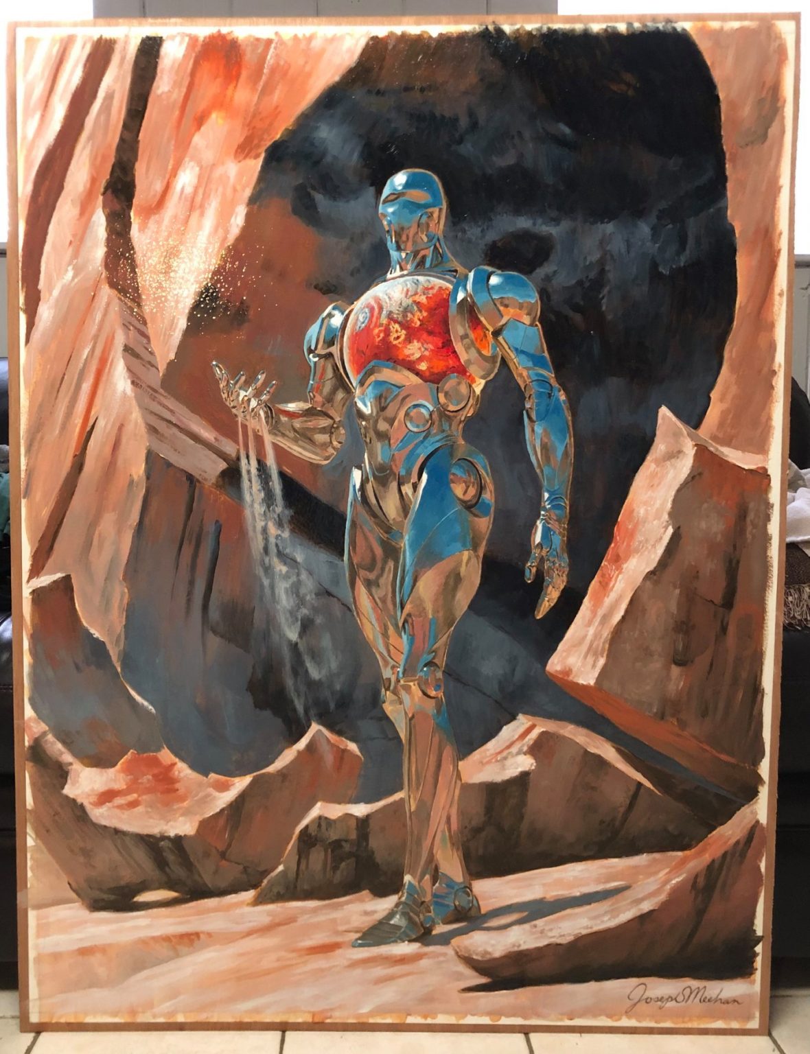 Joseph Meehan's Solemn Simulacrum Sells for $25,000!