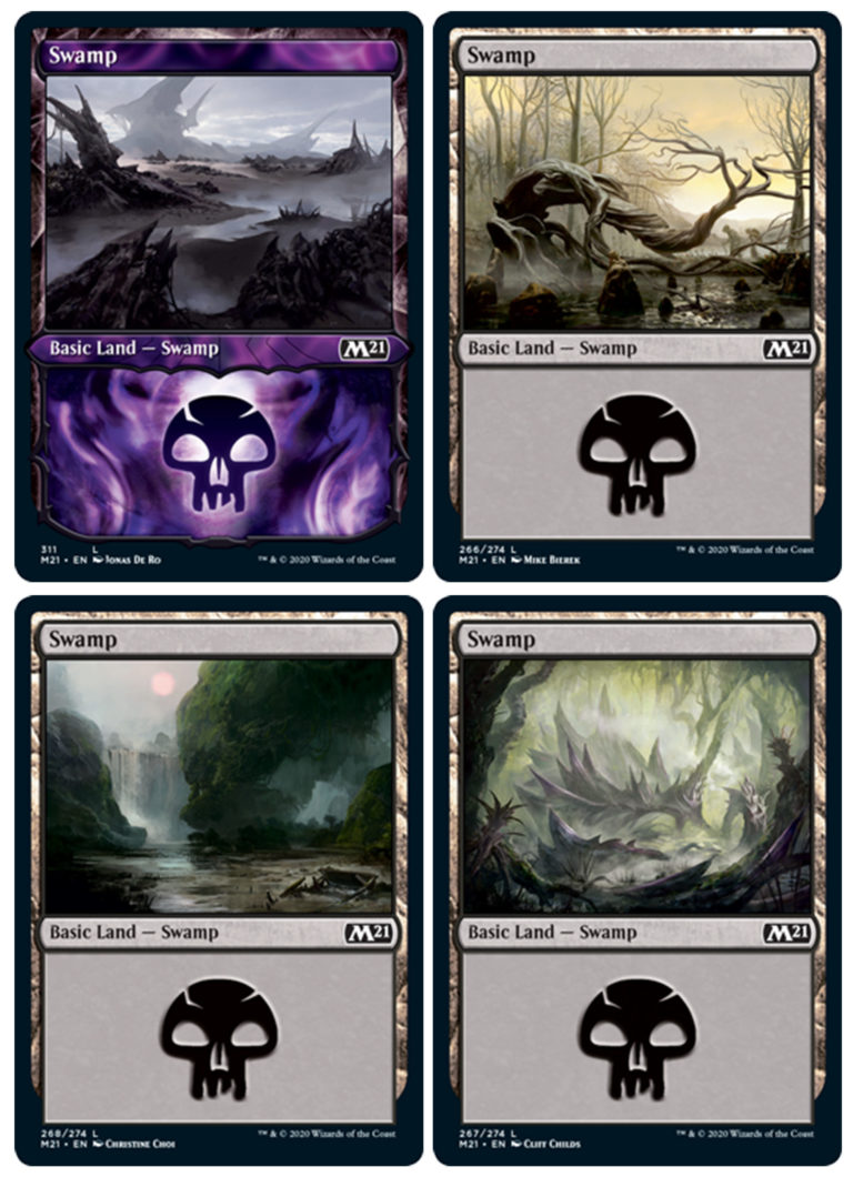 Core Set 2021 Preview: Basic Lands