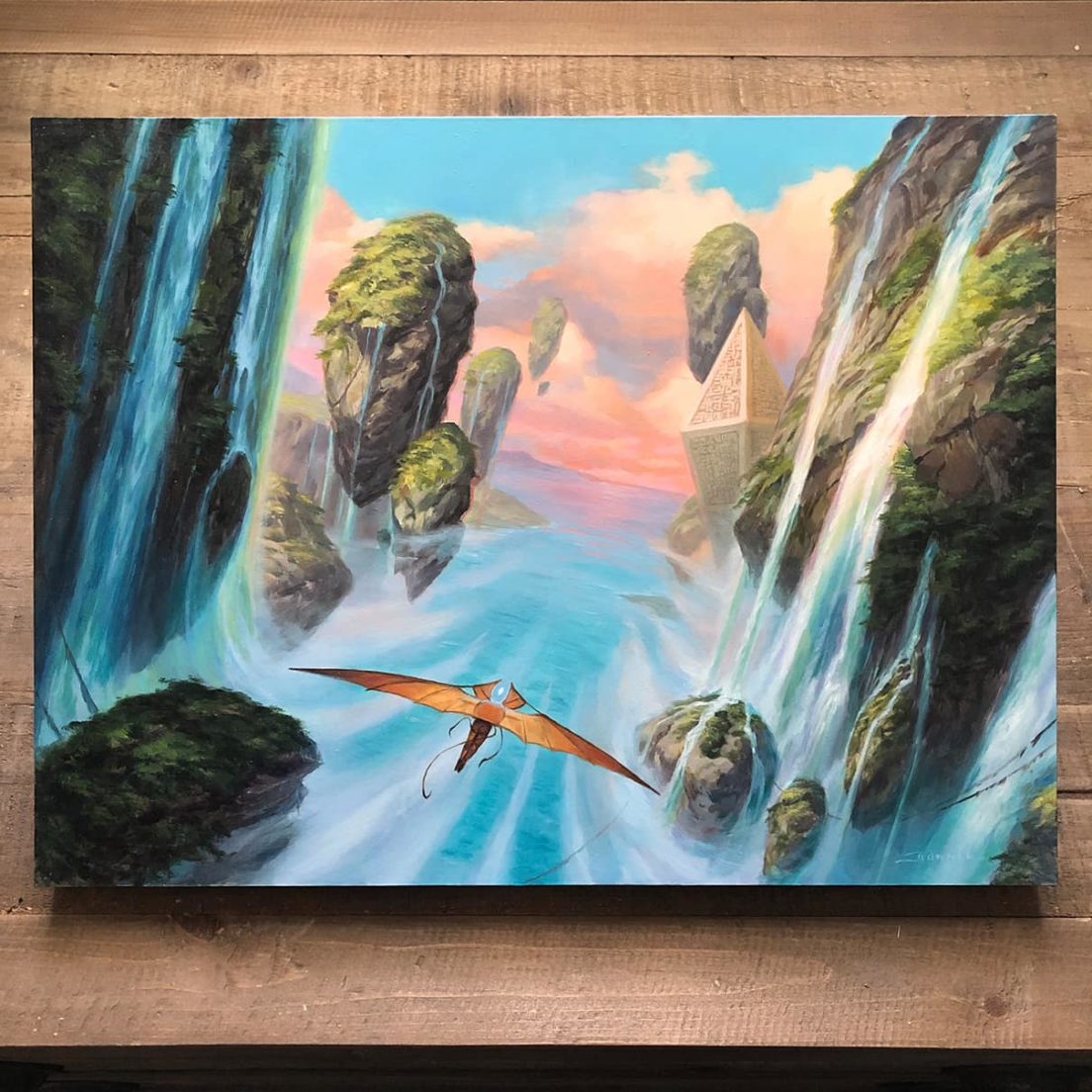 Kieran Yanner's Riverglide Pathway Sells for $7,550