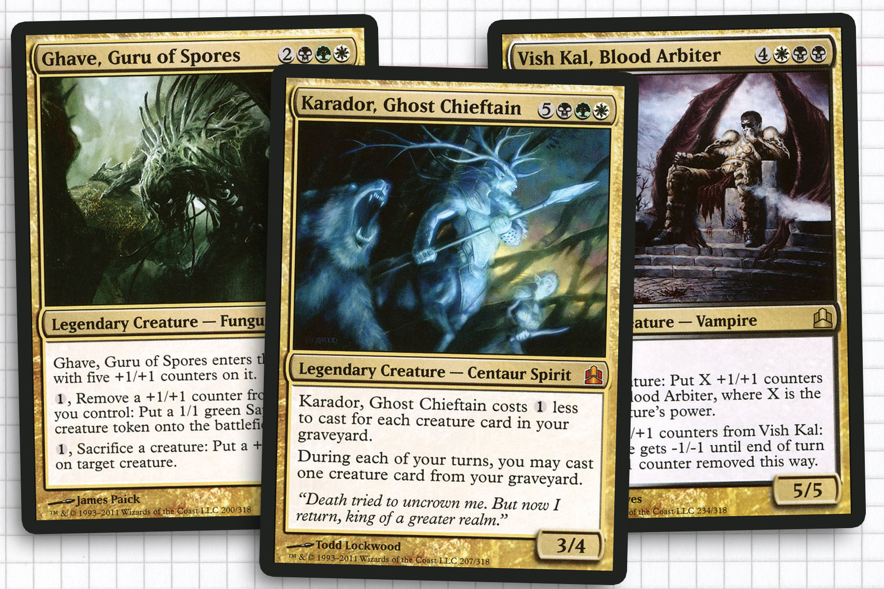 Revisiting the Legends of Commander 2011