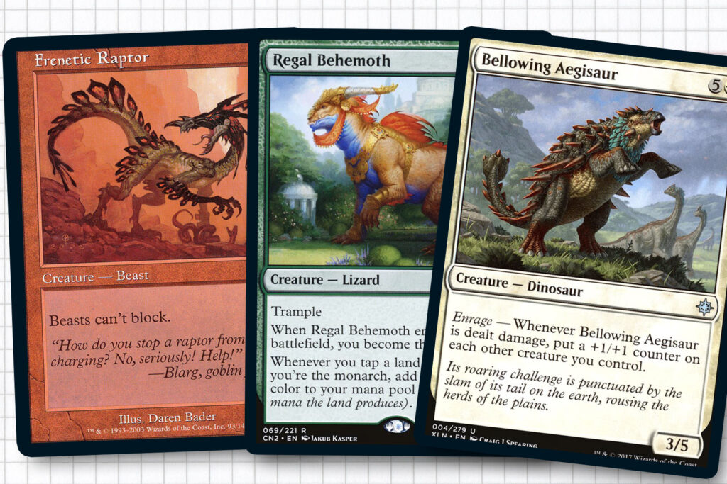 Gishath Brings All the Dinosaurs to the Field