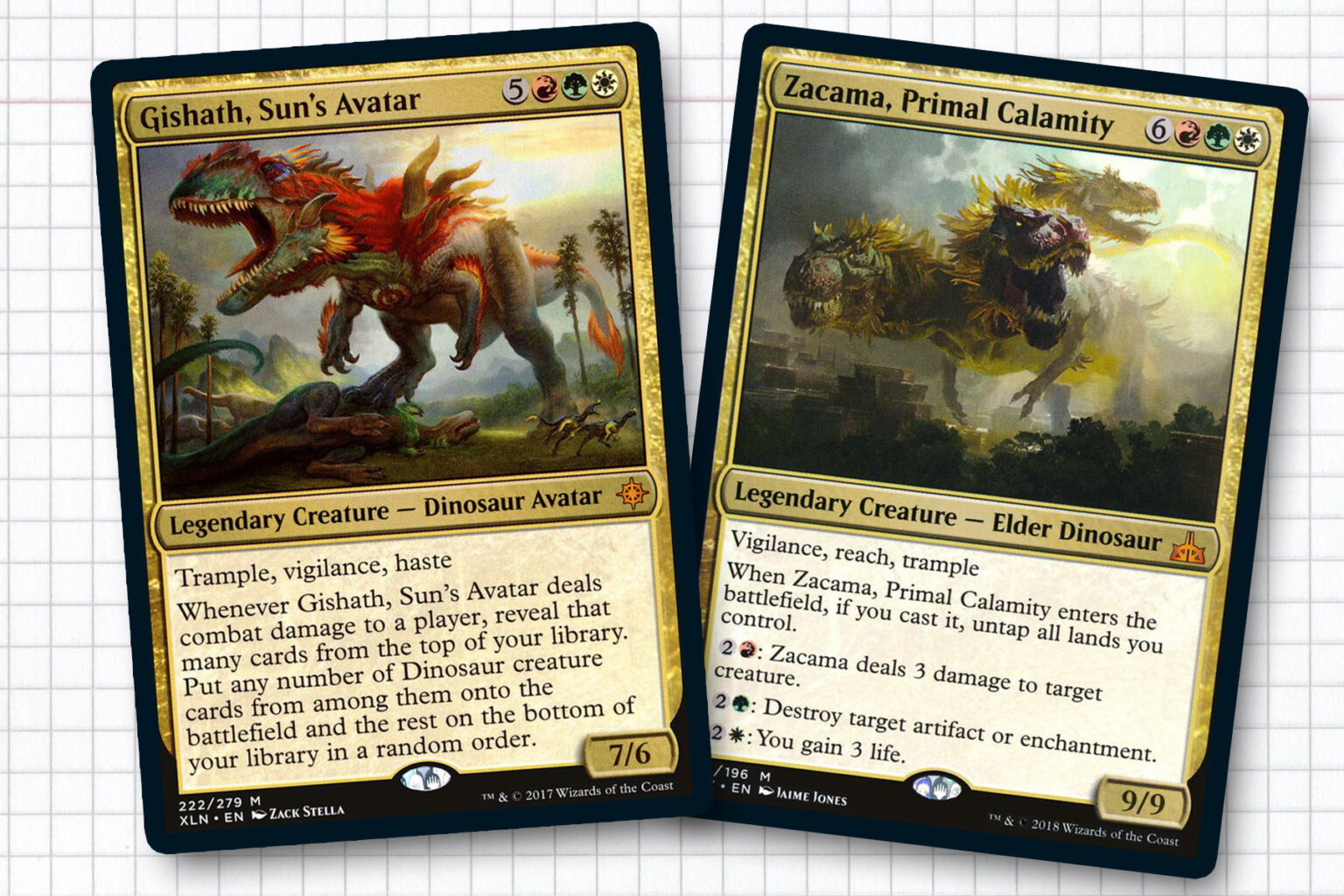 Gishath Brings All the Dinosaurs to the Field