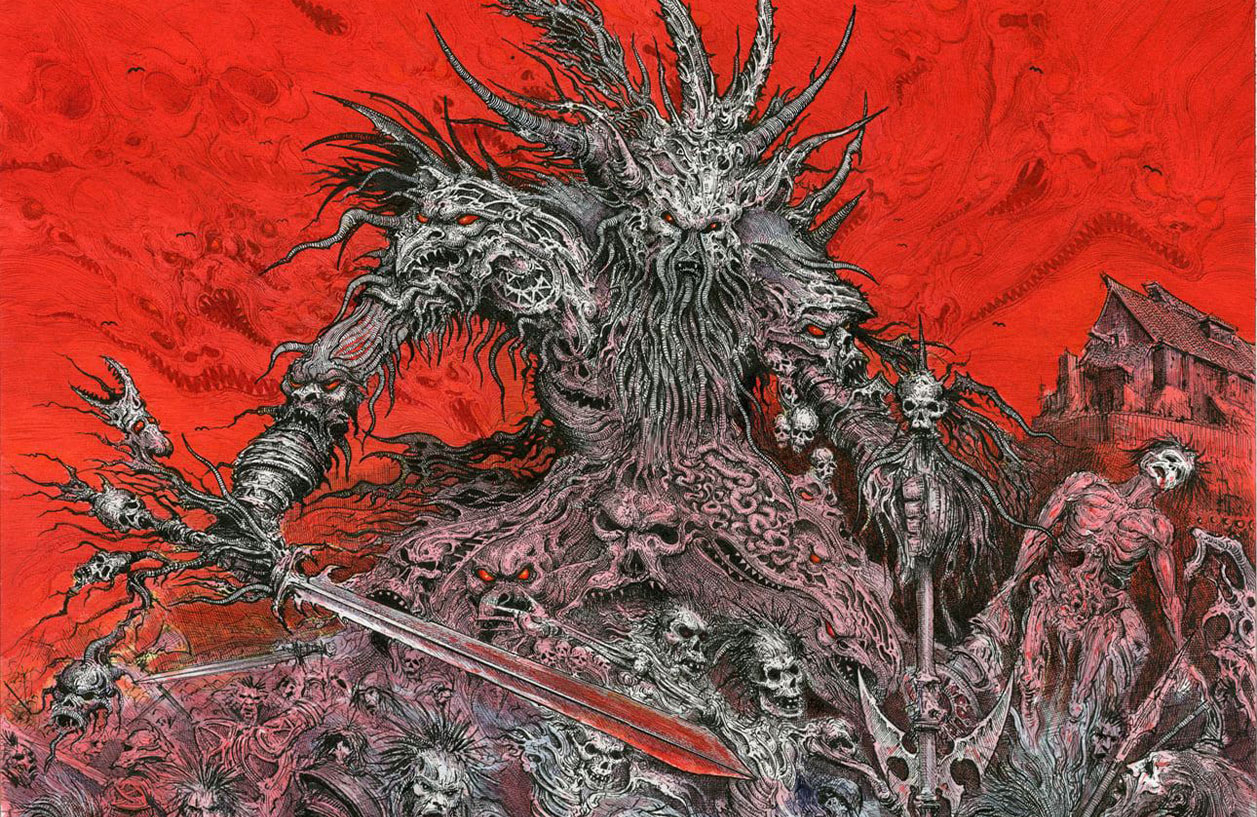 Showcase Art for Varragoth, Bloodsky Sire Sells for $27,000