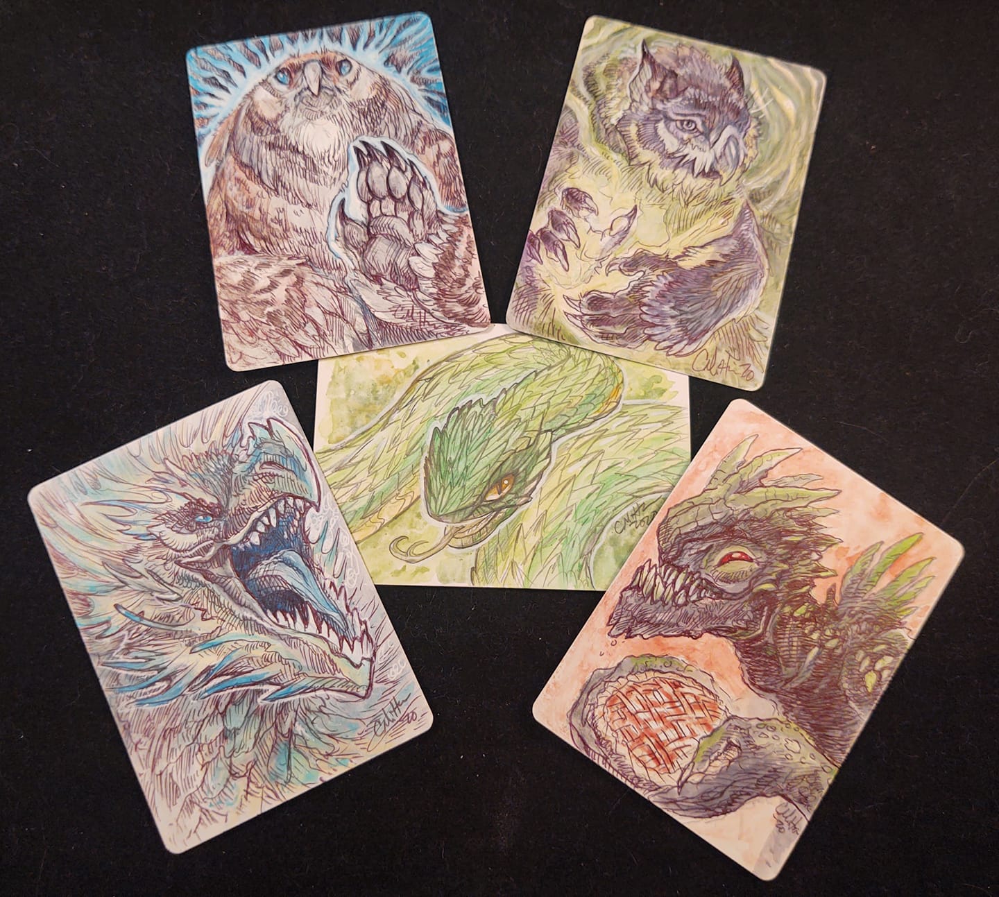 Artist Proof Cards Printable Cards