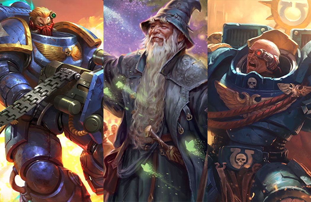 Wizards Teases Lord of the Rings and Warhammer 40k Art and Product Details