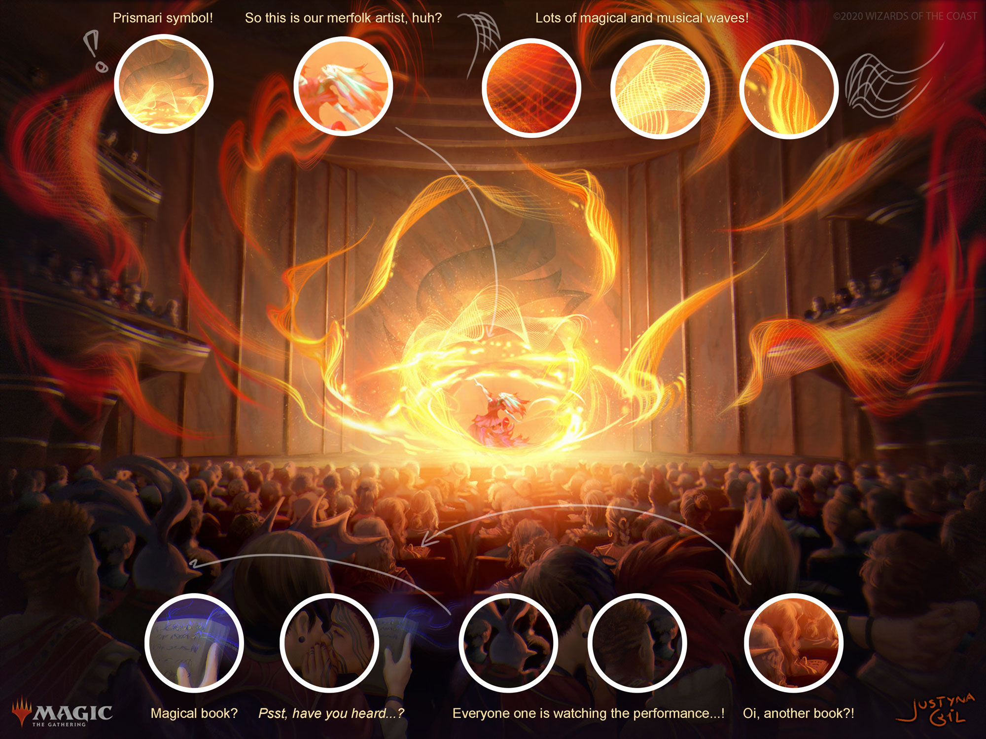 KristenEmily Crimson Vow Preview Card Kindly Ancestor—Justyna Gil ...