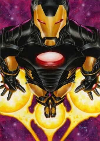 Marvel Masterpieces Parallels: Captain America and Iron Man