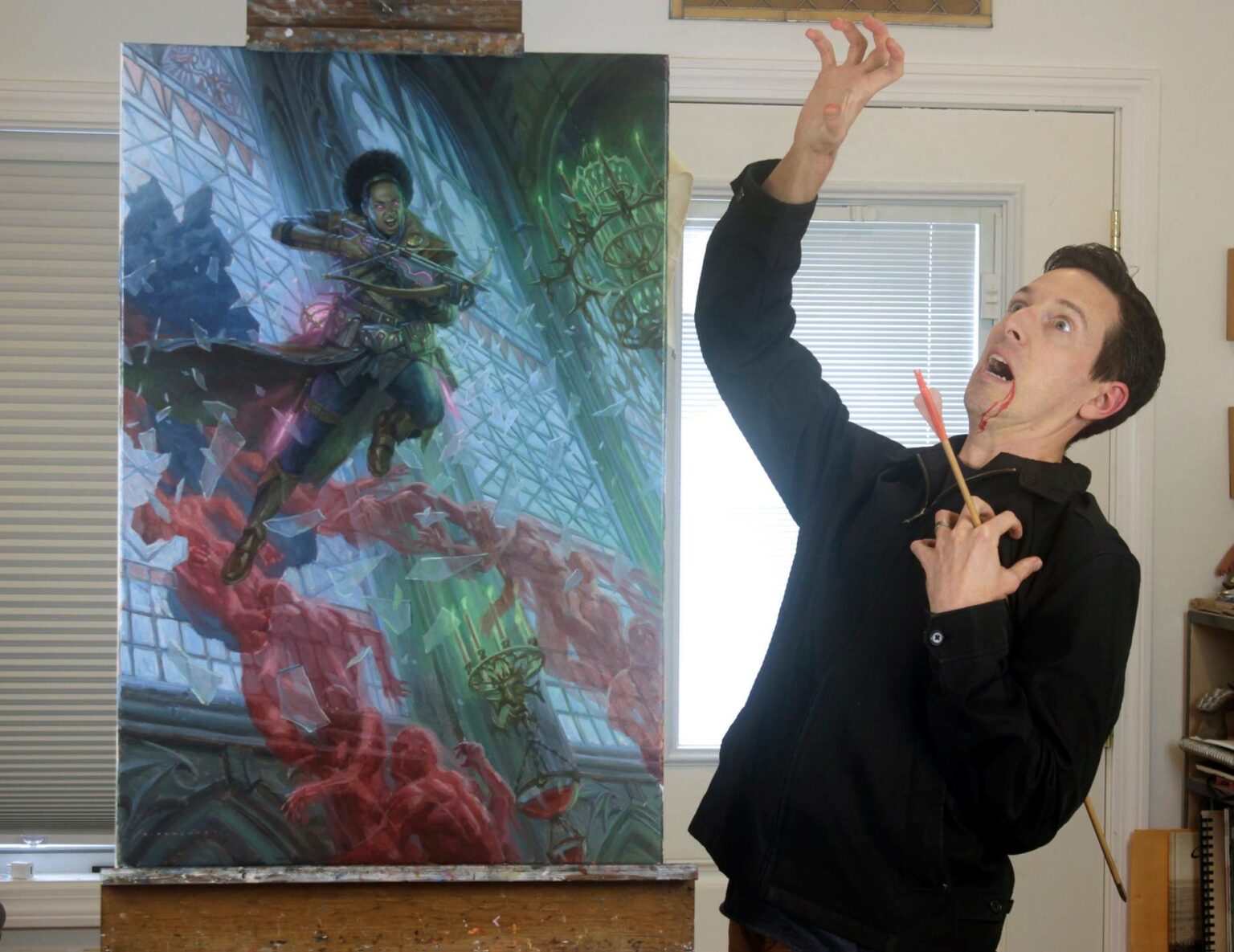 Art for Kaya, Geist Hunter by Ryan Pancoast sells for $11,100 ...