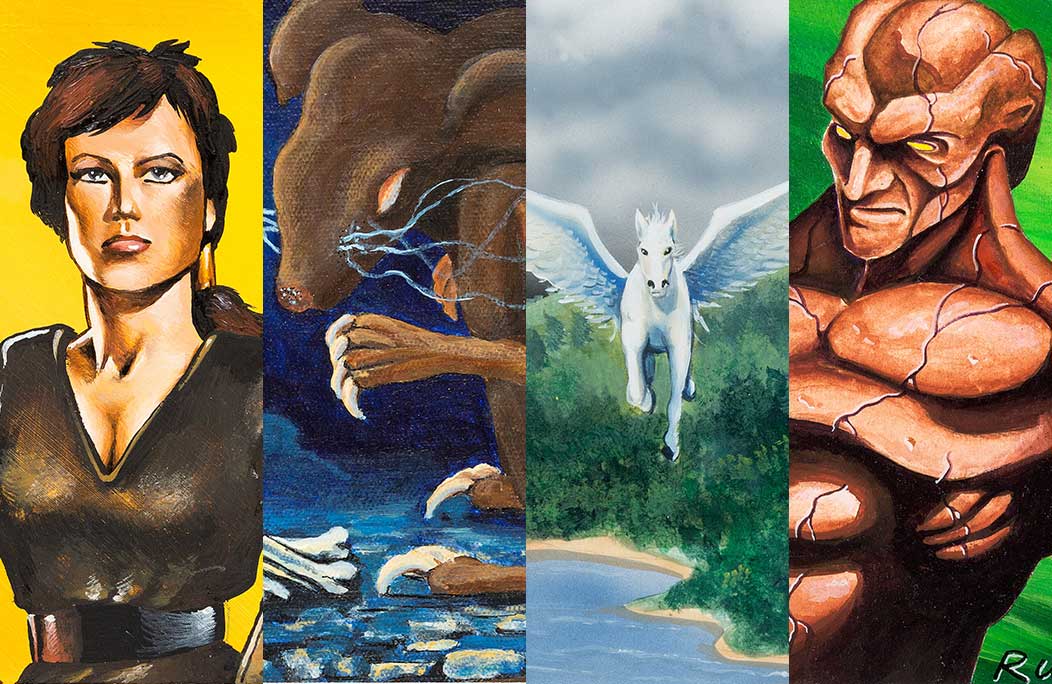 Seven Paintings from Magic's Earliest Sets Sell for Nearly $200k Combined