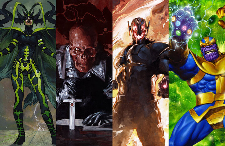 Marvel Masterpieces Parallels: Avengers Villains - Hipsters of the ...