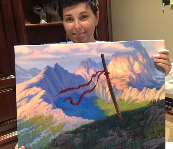 Painting for Mossfire Valley by Sarah Finnigan Sells for $16,500