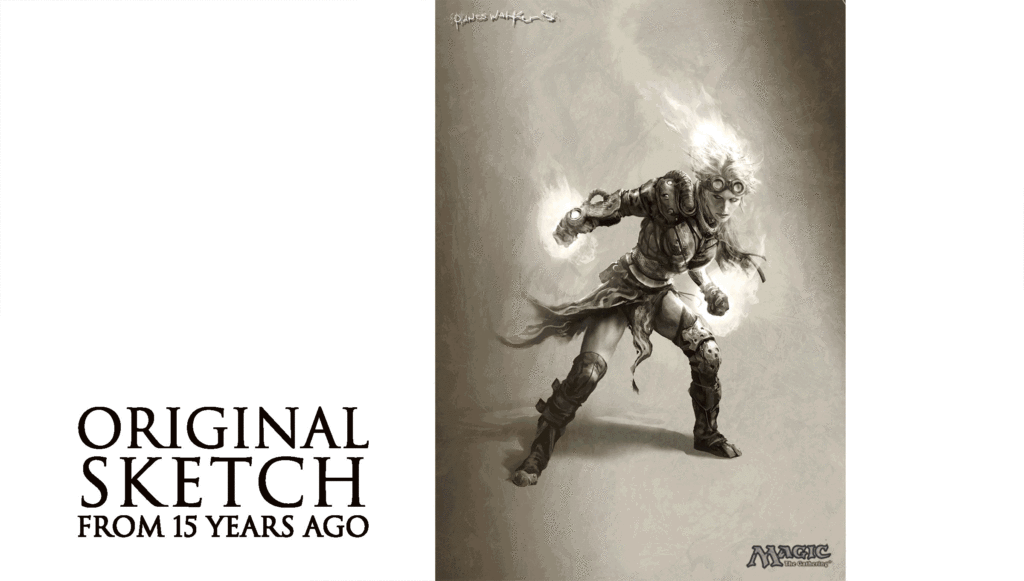 Aleksi Briclot Launches Kickstarter for Extended Art Lorwyn Planeswalker Playmats