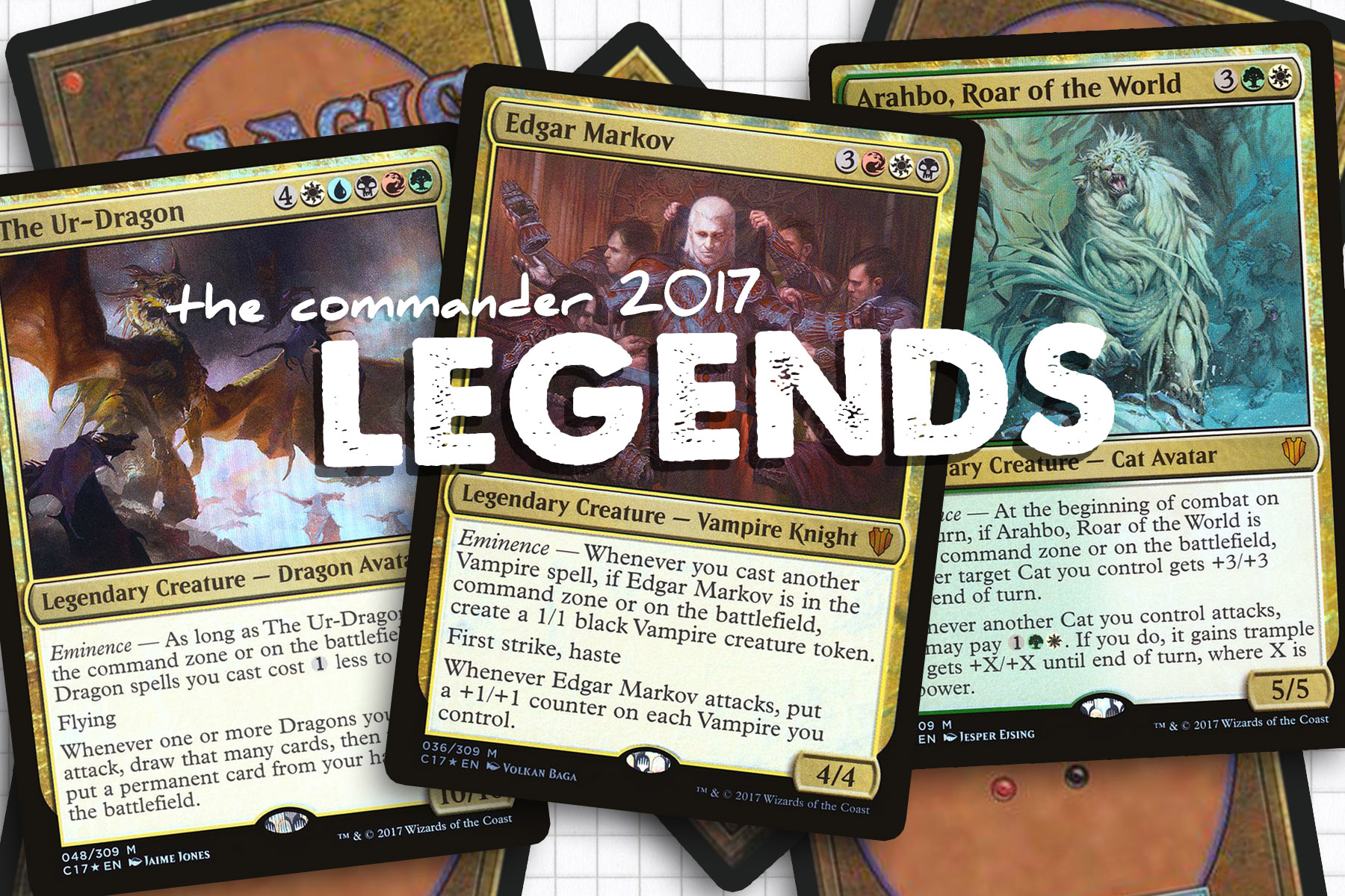 Revisiting the Legends of Commander 2017