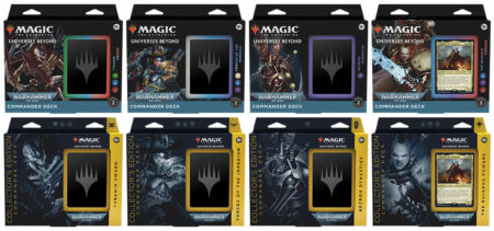 Warhammer 40k x MTG Revealed: Four Commander Decks, Three Secret Lair ...
