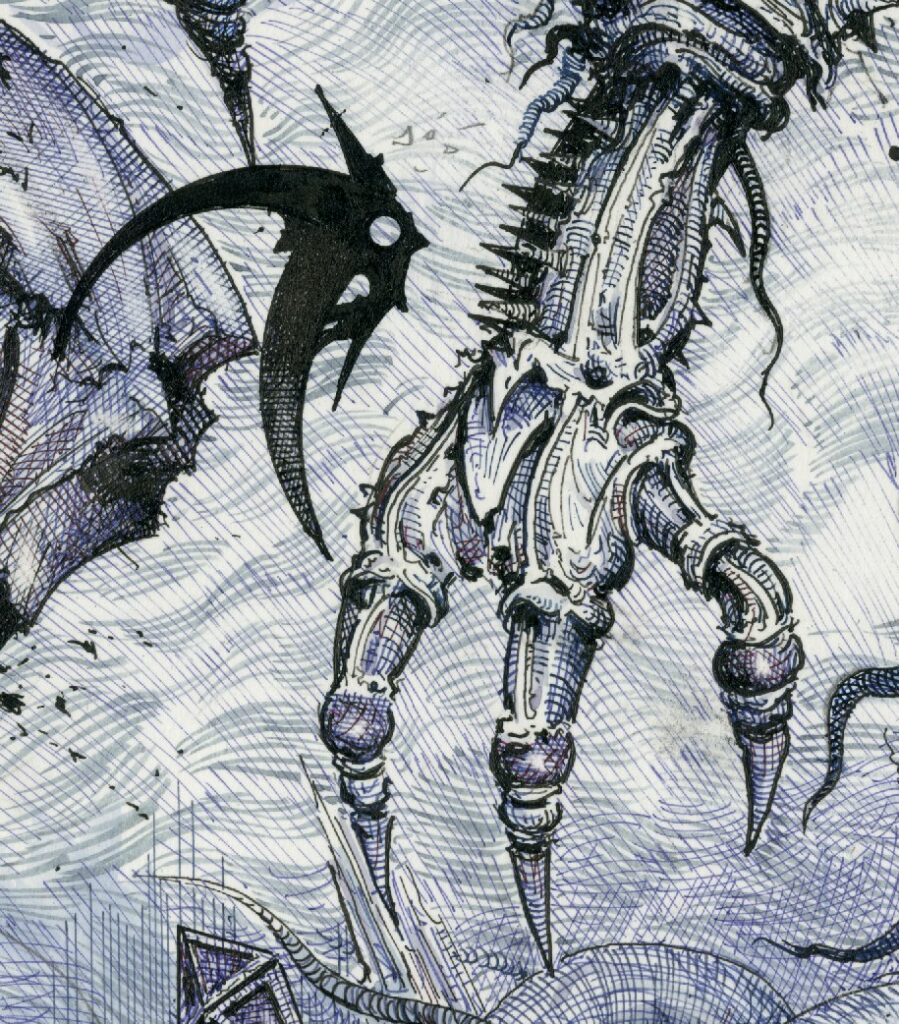 Original Ian Miller Kozilek Artwork Sells for $21,000