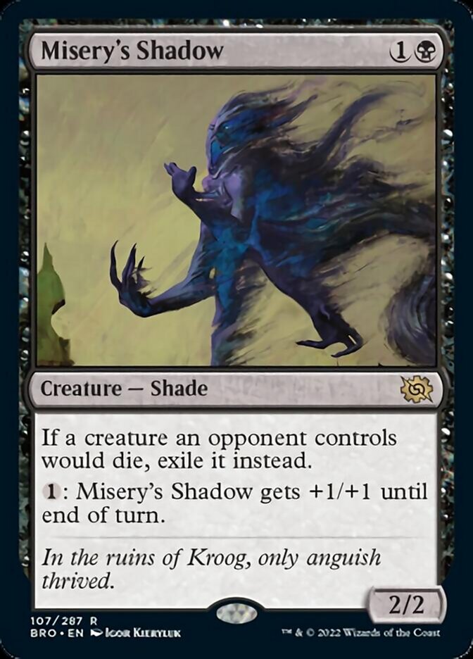 Design of a Card: Misery's Shadow
