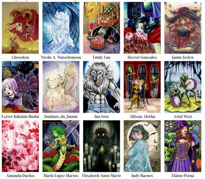 Sketch Card Showcase—The Night Parade