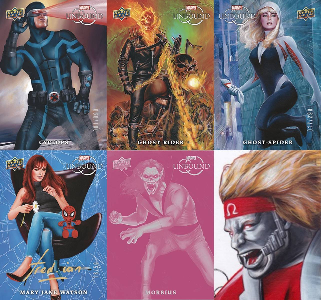 Marvel Unbound 2022, Cards 61-64