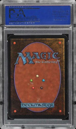 PSA 10 Black Lotus, Signed by Christopher Rush, Hits Auction Block at PWCC