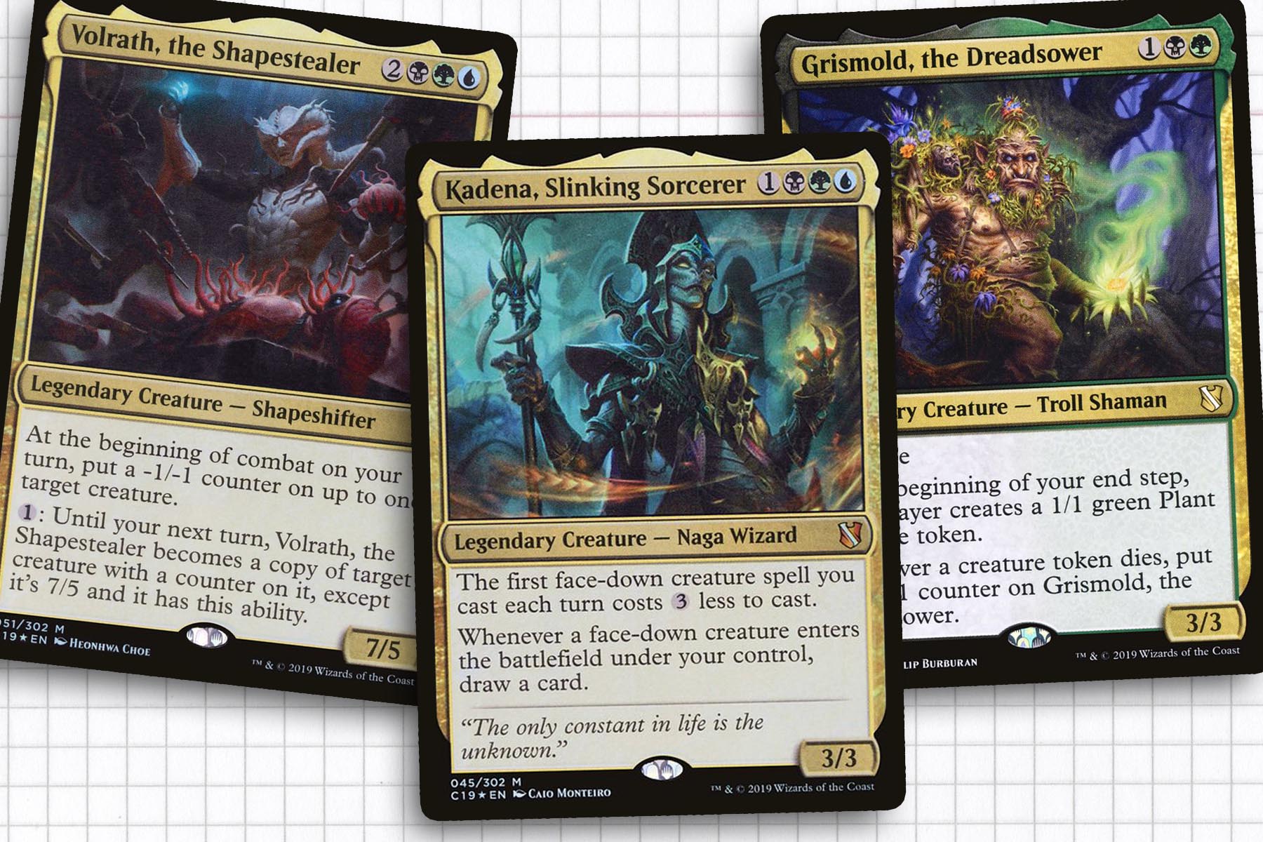 Revisiting the Legends of Commander 2019