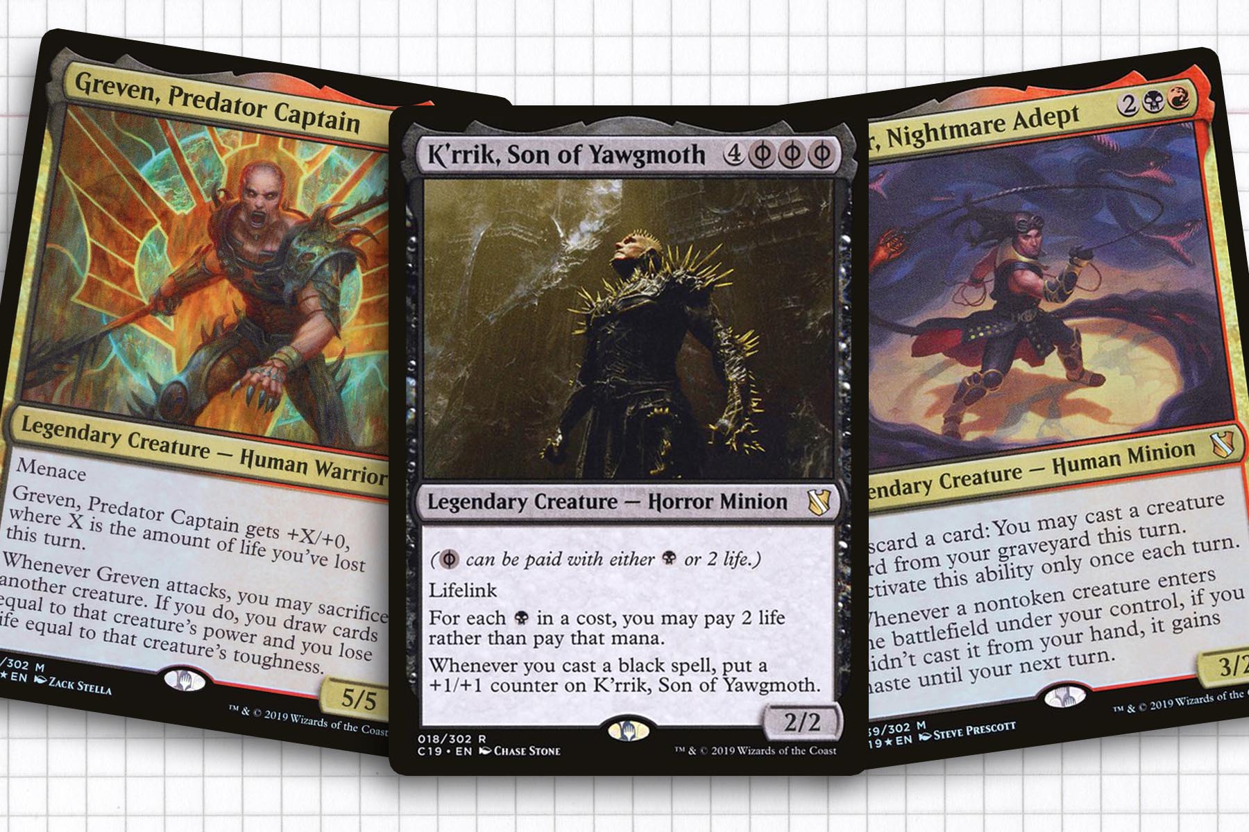 Revisiting the Legends of Commander 2019