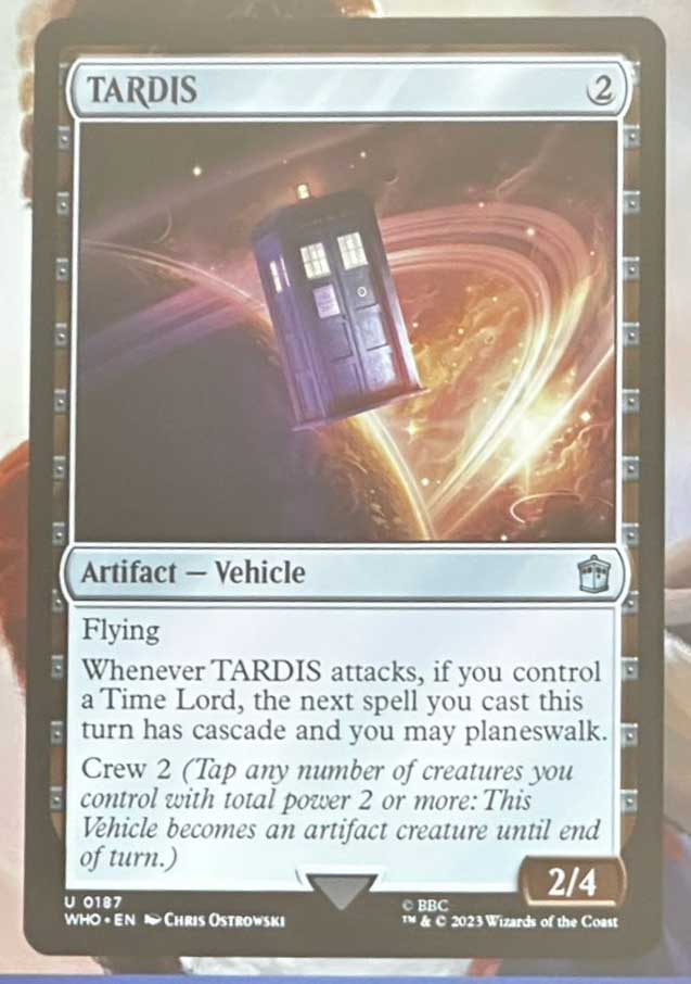 Doctor Who Comes to Magic: More Commander Previews from SDCC