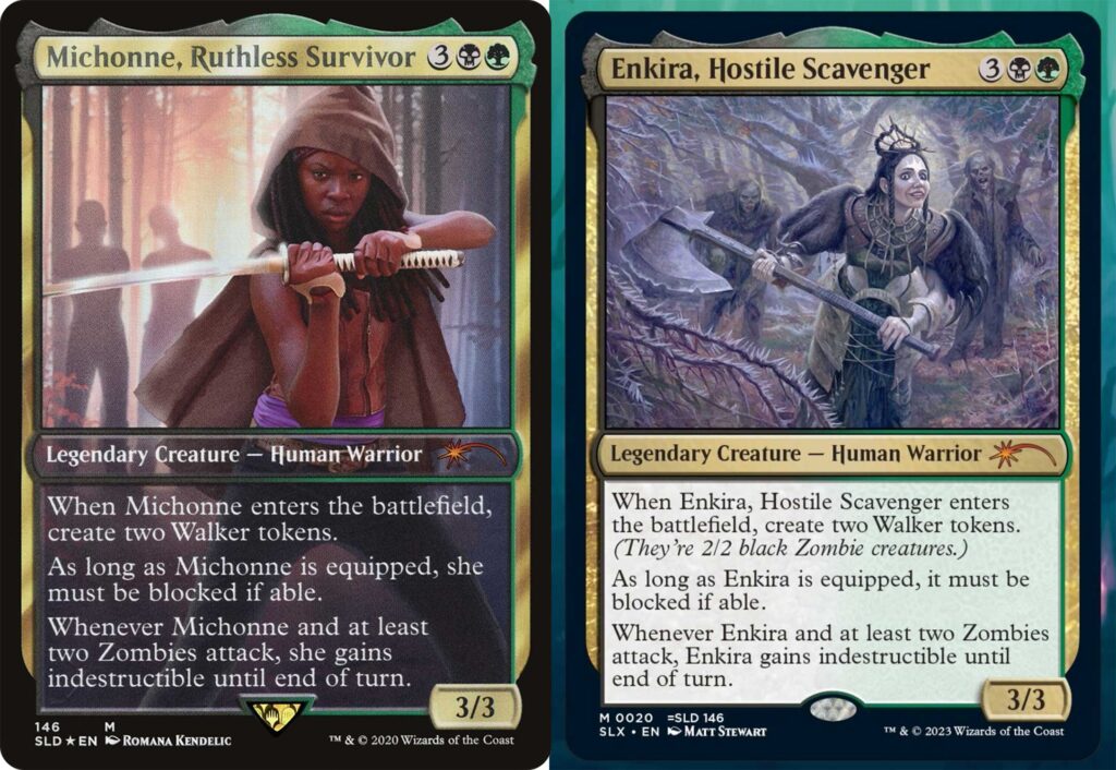 The Walking Dead Secret Lair Cards Will Have Universes Within Versions ...