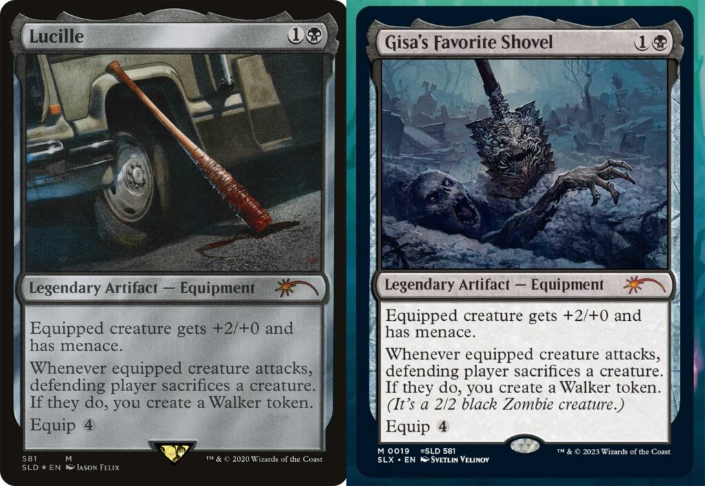 The Walking Dead Secret Lair Cards Will Have Universes Within Versions ...